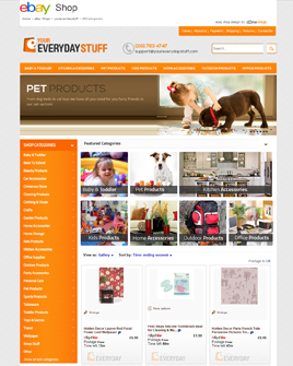 Custom eBay Store Design | dZine-Hub